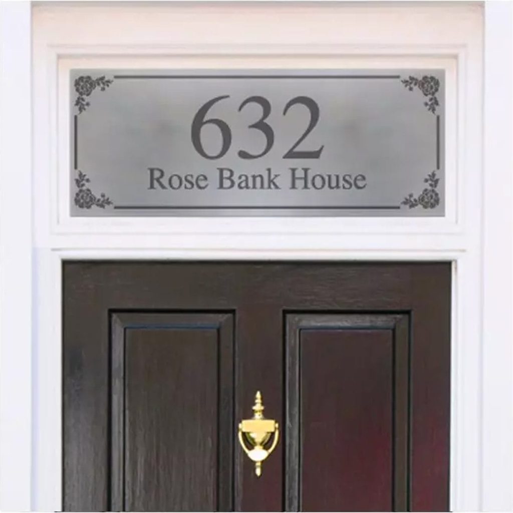 House Number Stickers, Buy Door Number Stickers for Glass Today!