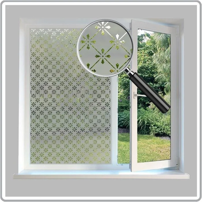 Victorian Etched Glass Window Film | AbodeWindowfilms.co.uk