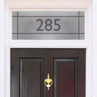 House Number Stickers for Glass, House Number Glass Stickers