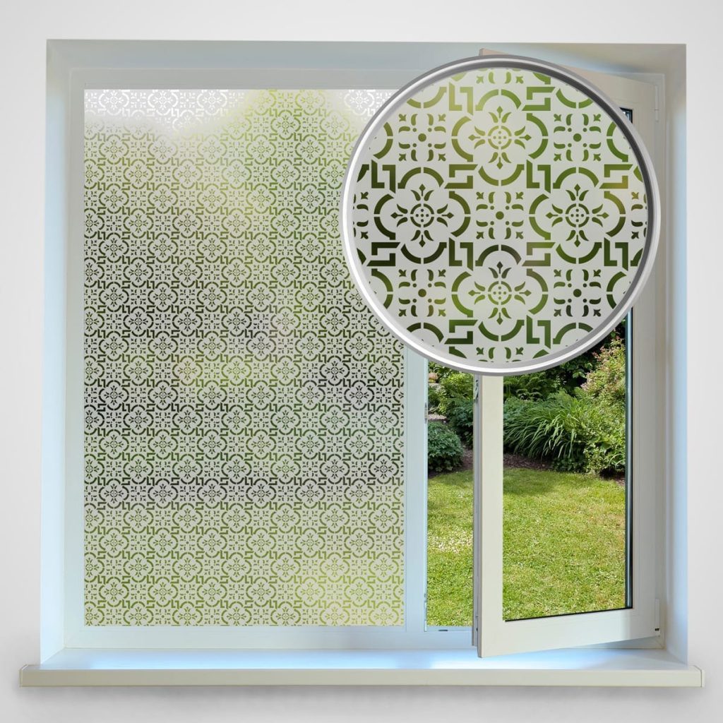 Victorian Window Film - Ravenna At AbodeWindowFilms.co.uk