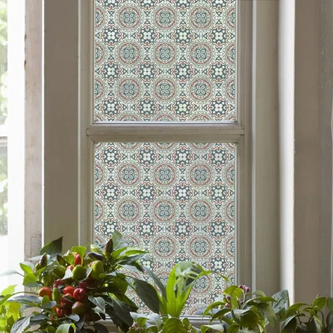 Stained Glass Effect Window Film | Decorative Stained Glass Window Film UK